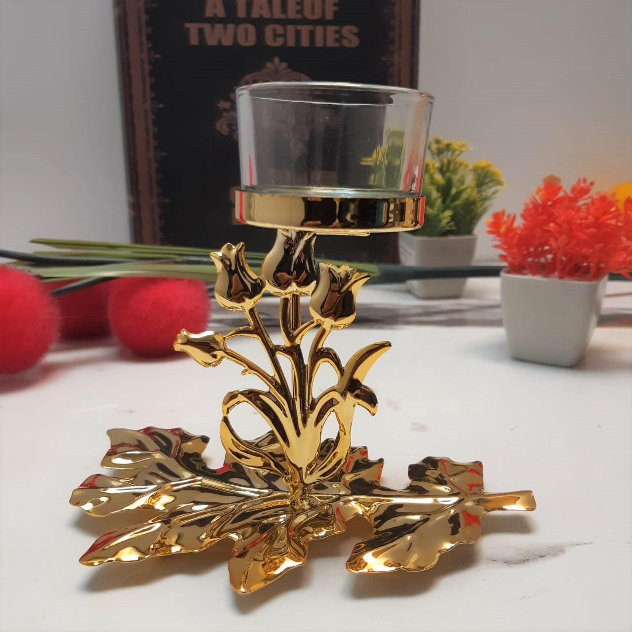 Floating Leave Candle Holder – Azhaan Online Store